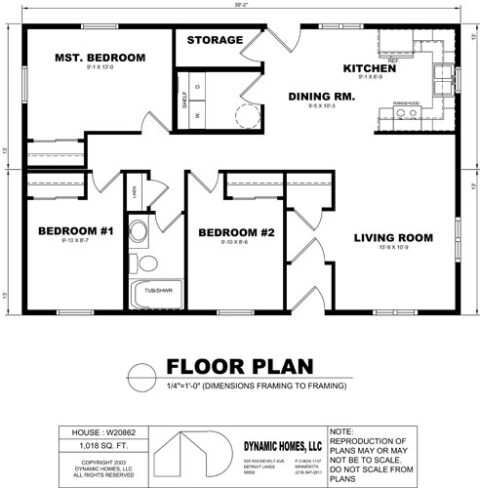 Floor Plans - Dynamic Homes